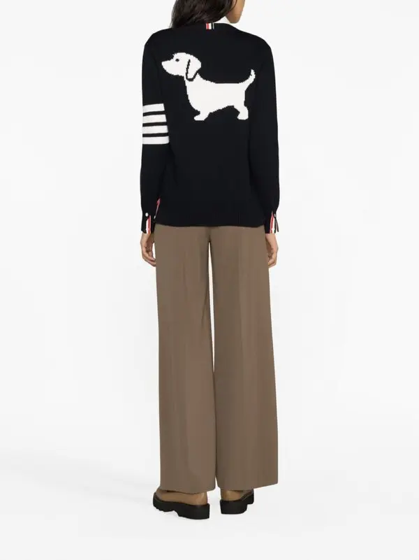 Thom Browne 4-bar Stripe Cardigan
