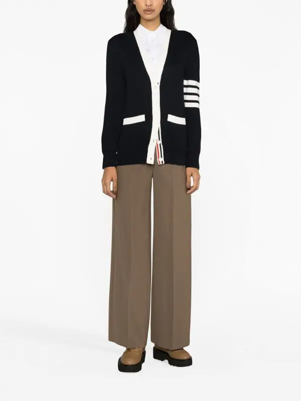Thom Browne 4-bar Stripe Cardigan
