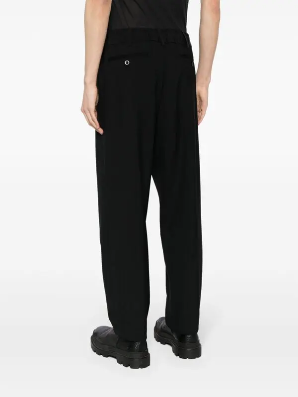 Sacai Drawstring-fastening Tapered Trousers