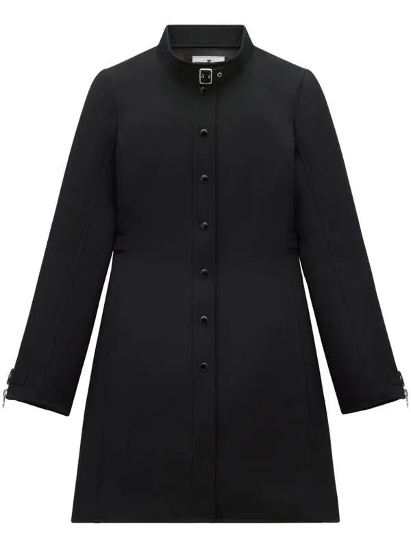 COURREGES Buckle-strap Twill Coat