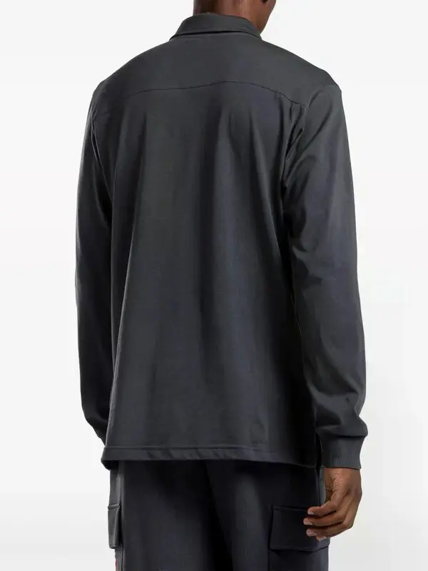 REEBOK Logo-embroidered Cotton Polo Shirt