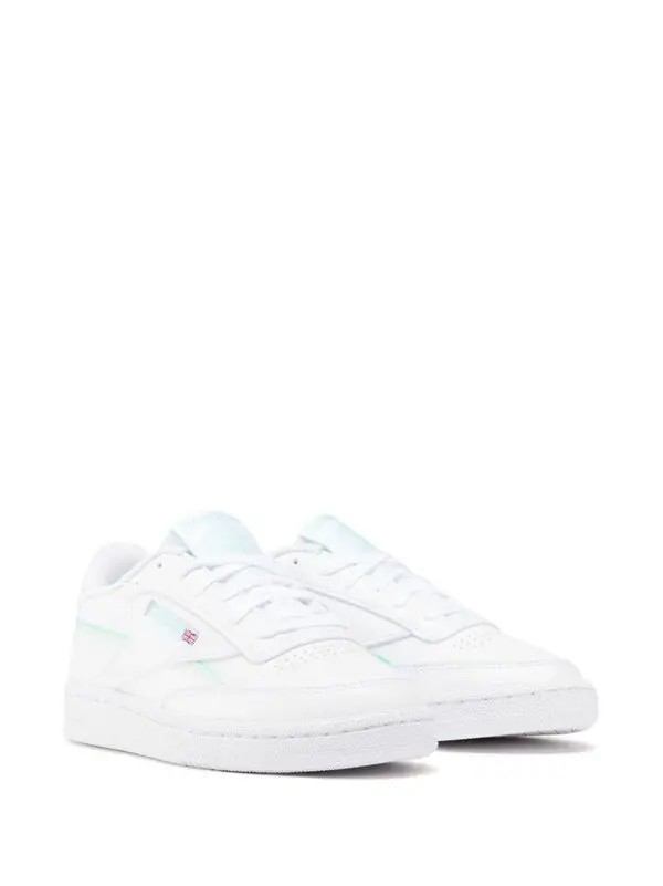 REEBOK Club C 85 Faux-leather Sneakers - White