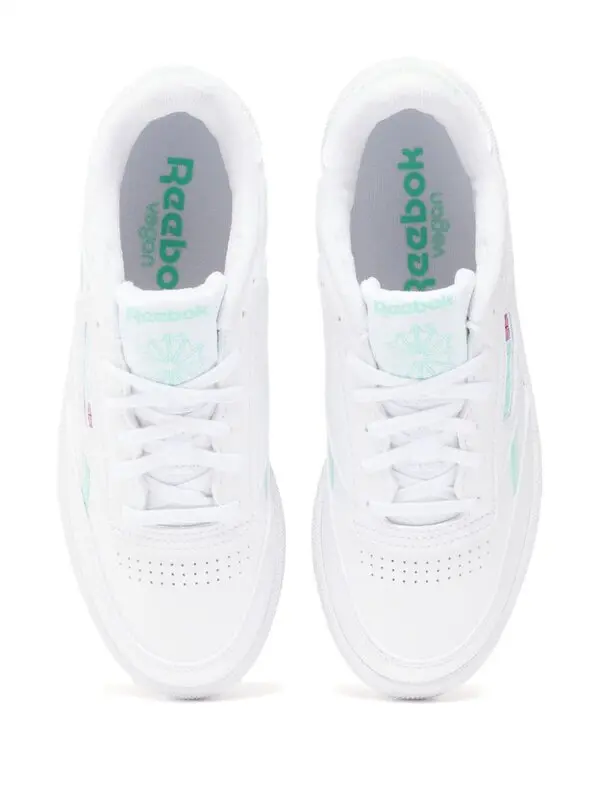 REEBOK Club C 85 Faux-leather Sneakers - White