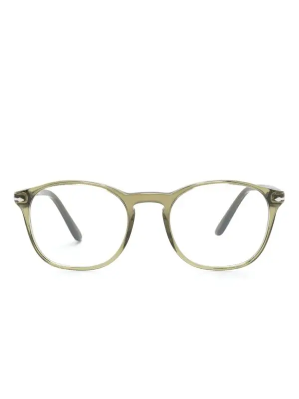 Persol Square Frame Eyeglasses - Green