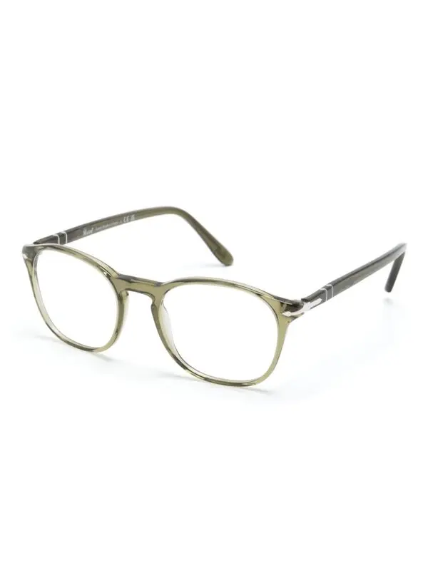 Persol Square Frame Eyeglasses - Green