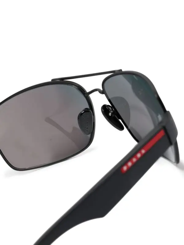 Prada Linea Rossa Rectangle-frame Sunglasses