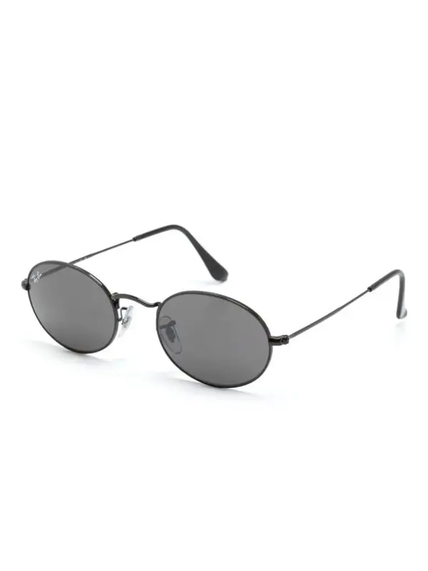 Ray-ban Oval Frame Sunglasses - Black