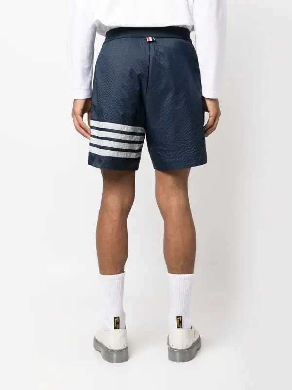 Thom Browne 4-bar Stripe Track Shorts - Blue