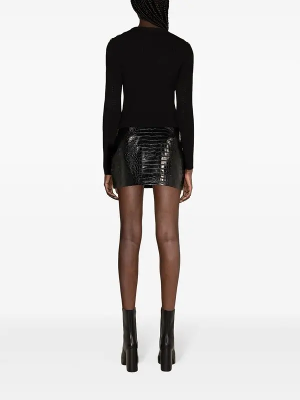 Balmain 6-buttons Ribbed Jumper