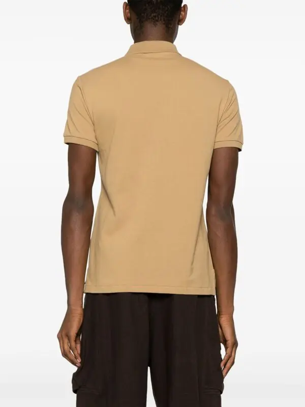 Polo Ralph Lauren Pony-embroidered Cotton Polo Shirt - Neutrals