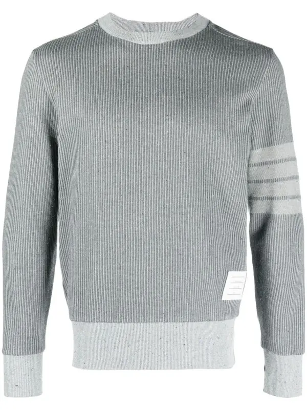 Thom Browne 4-bar Crew-neck Sweatshirt