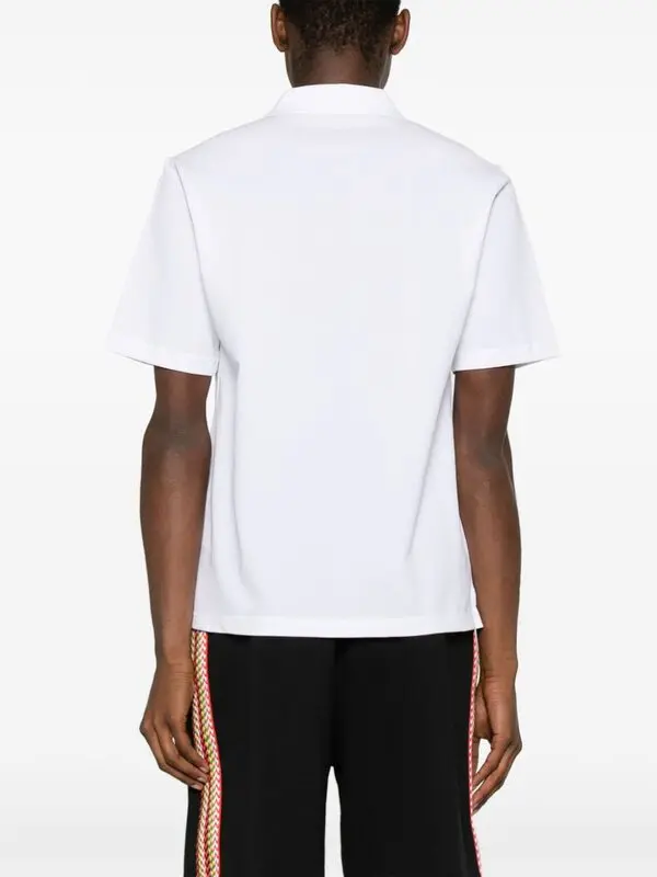 LANVIN Short-sleeve Cotton Polo Shirt