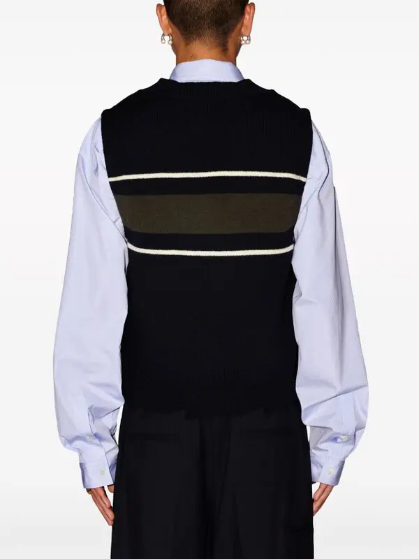 AMBUSH Distressed Wool Vest
