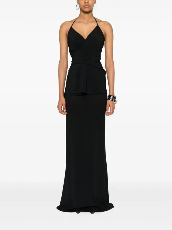 Rick Owens Halterneck Wrap Top
