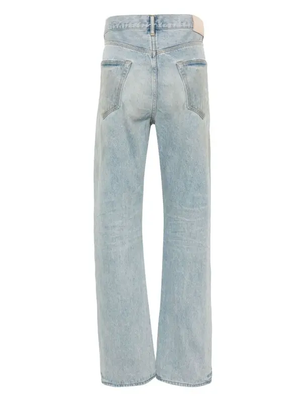PURPLE BRAND P011 Mid-rise Straight-leg Jeans