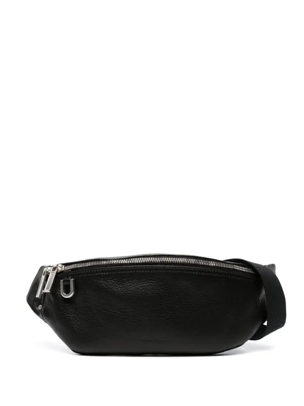 Rick Owens Bumbag Leather Tote - Black