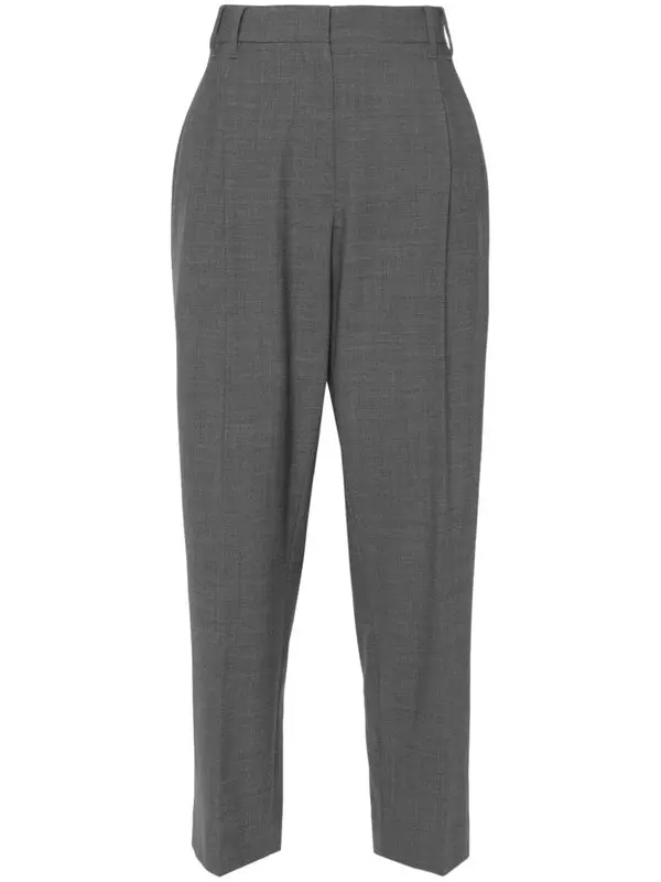 Brunello Cucinelli Pleated Tailored Trousers - Grey