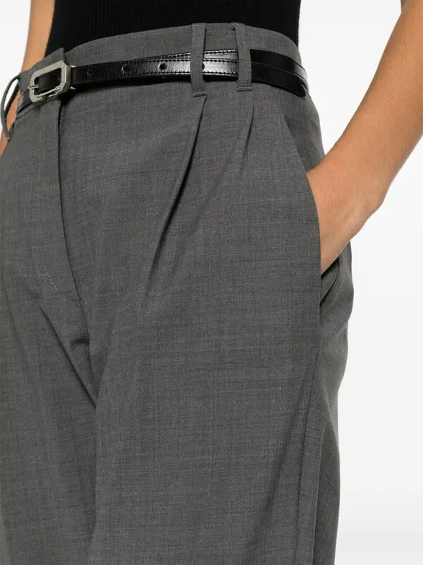 Brunello Cucinelli Pleated Tailored Trousers - Grey