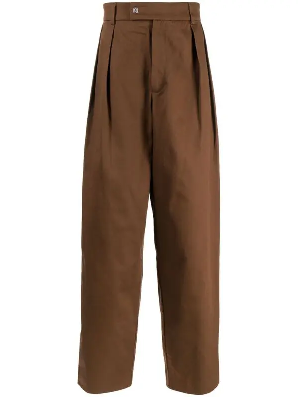 Amiri Pleat-detailing Straight Trousers