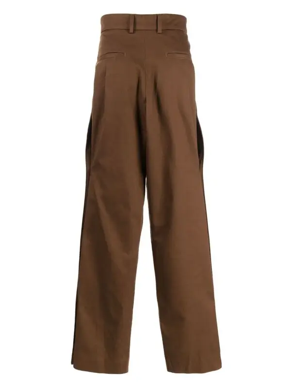 Amiri Pleat-detailing Straight Trousers