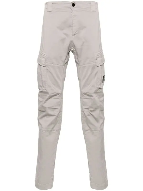 C.P. COMPANY Lens-detail Cargo Trousers - Grey