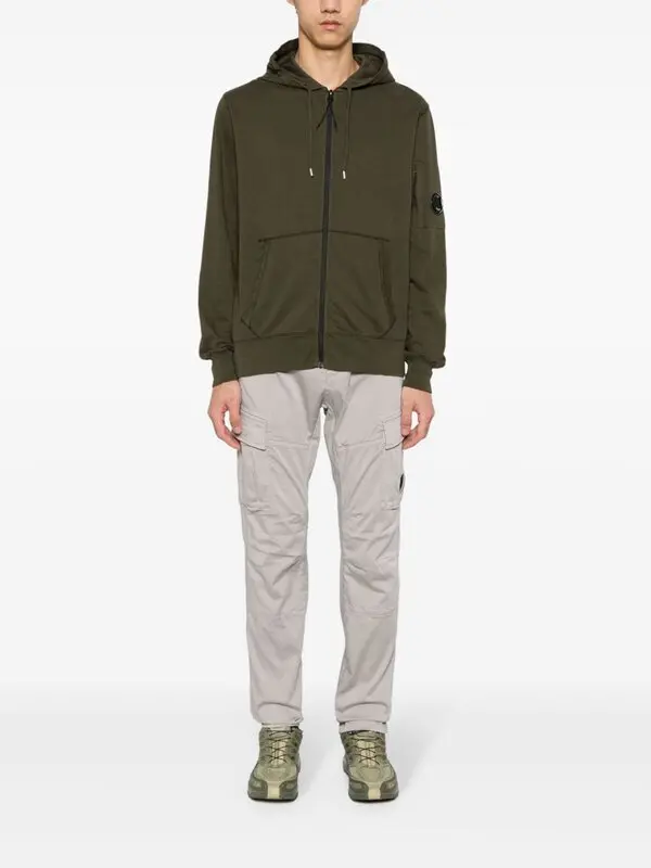 C.P. COMPANY Lens-detail Cargo Trousers - Grey