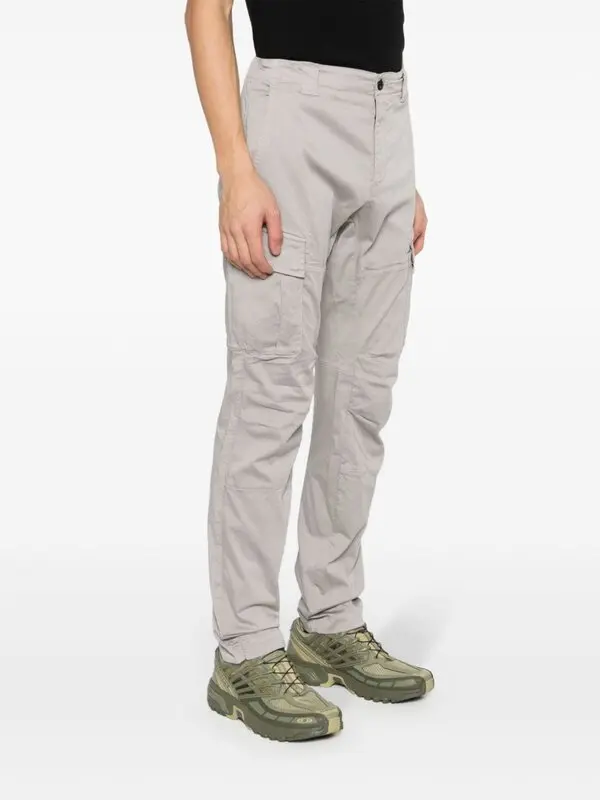 C.P. COMPANY Lens-detail Cargo Trousers - Grey