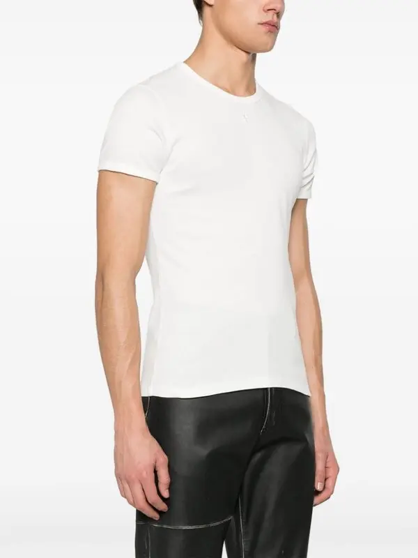 COURREGES Logo-appliqué T-shirt