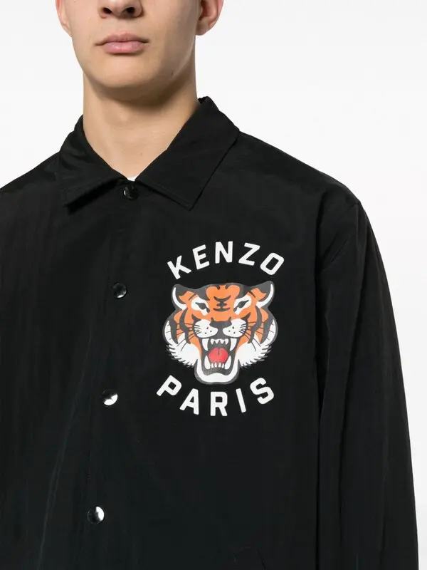 Kenzo Tiger-print Water-repellent Jacket