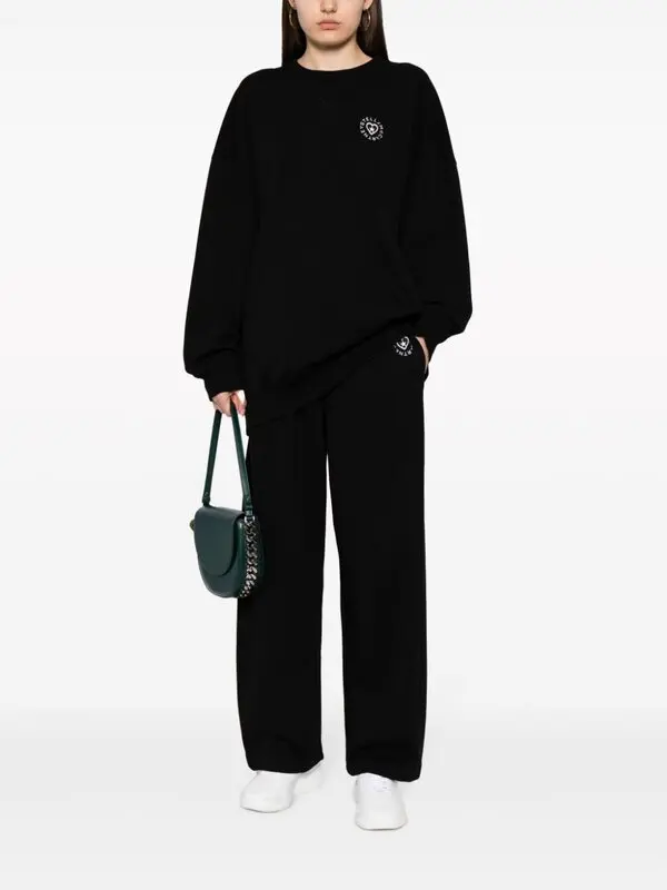 Stella McCartney Logo-patch Cotton Sweatshirt