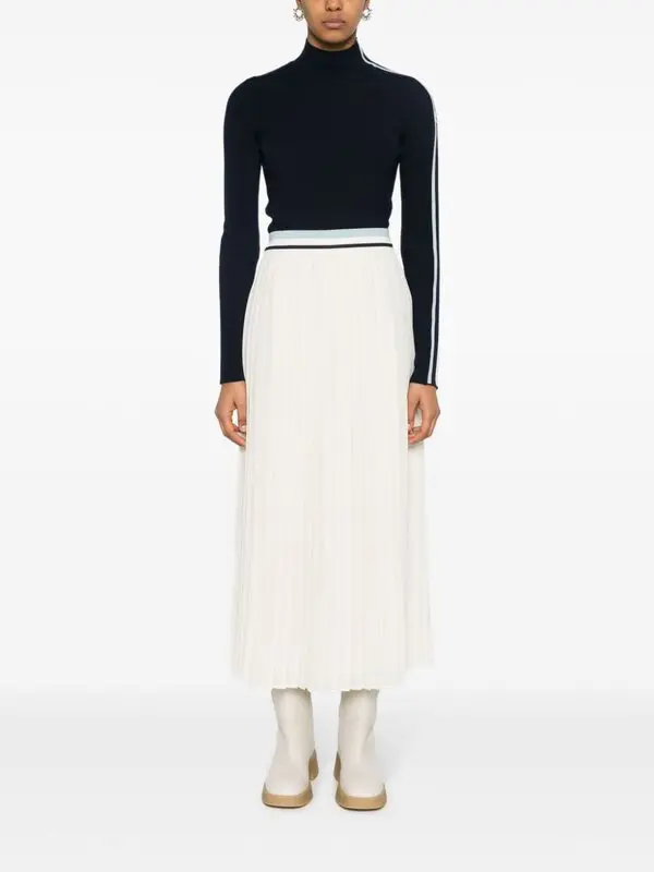 Moncler Pleated Midi Skirt