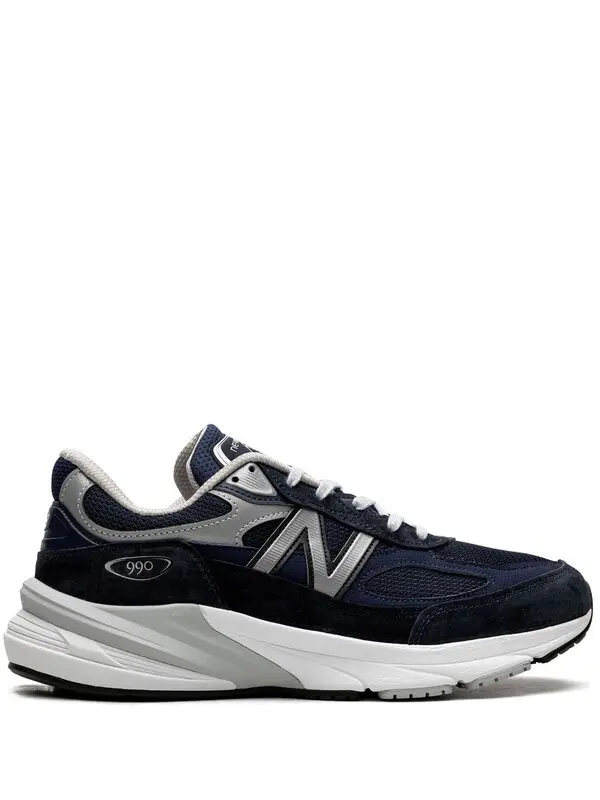 NEW BALANCE 990v6 Lace-up Sneakers - Blue