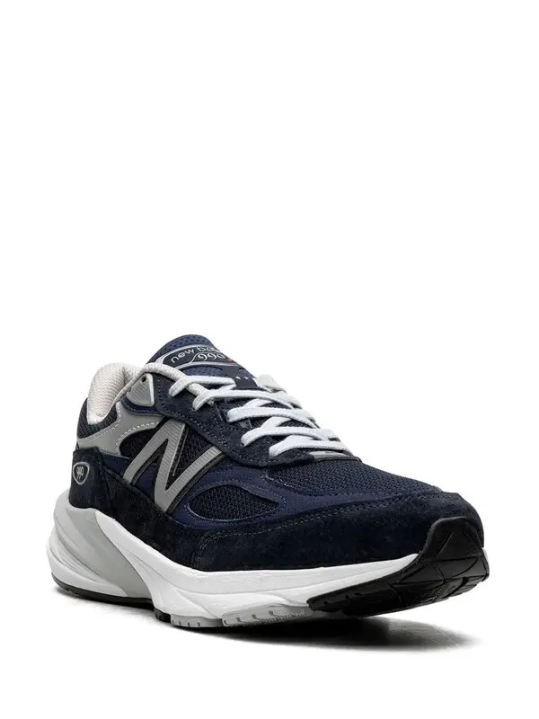 NEW BALANCE 990v6 Lace-up Sneakers - Blue