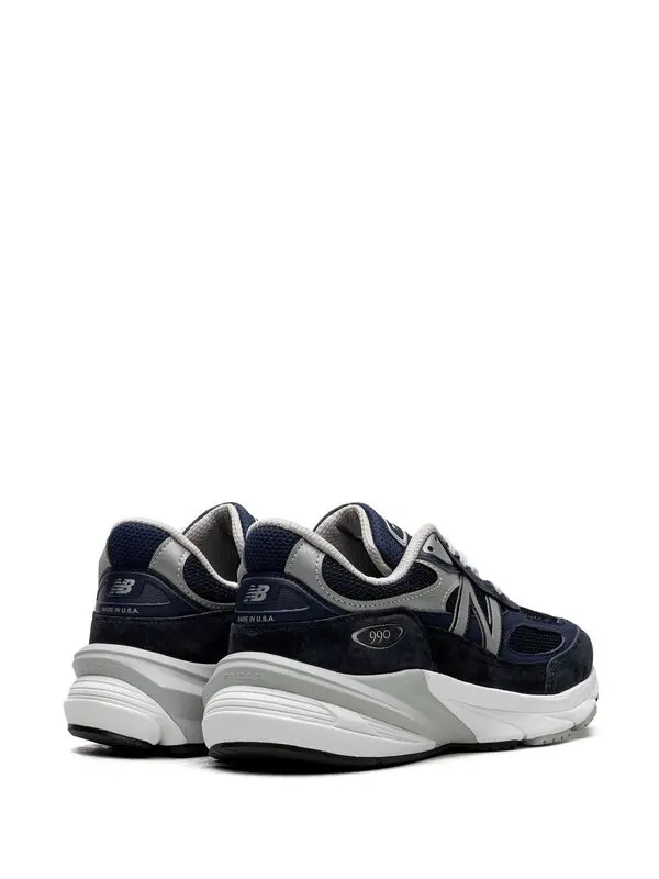 NEW BALANCE 990v6 Lace-up Sneakers - Blue