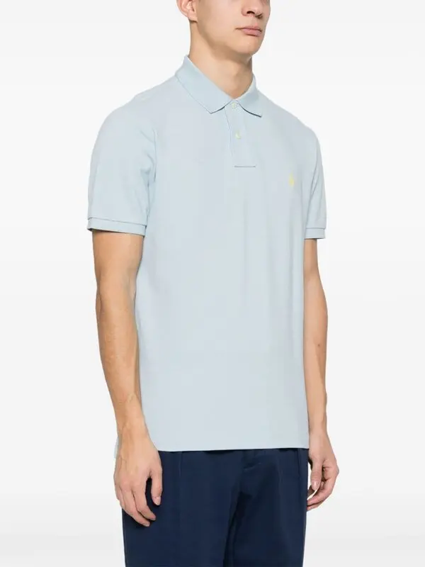 Polo Ralph Lauren Polo Pony-embroidered Polo Shirt - Blue