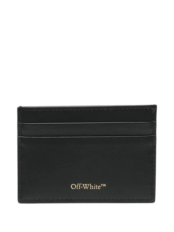 Off-White Jitney Simple Leather Cardholder