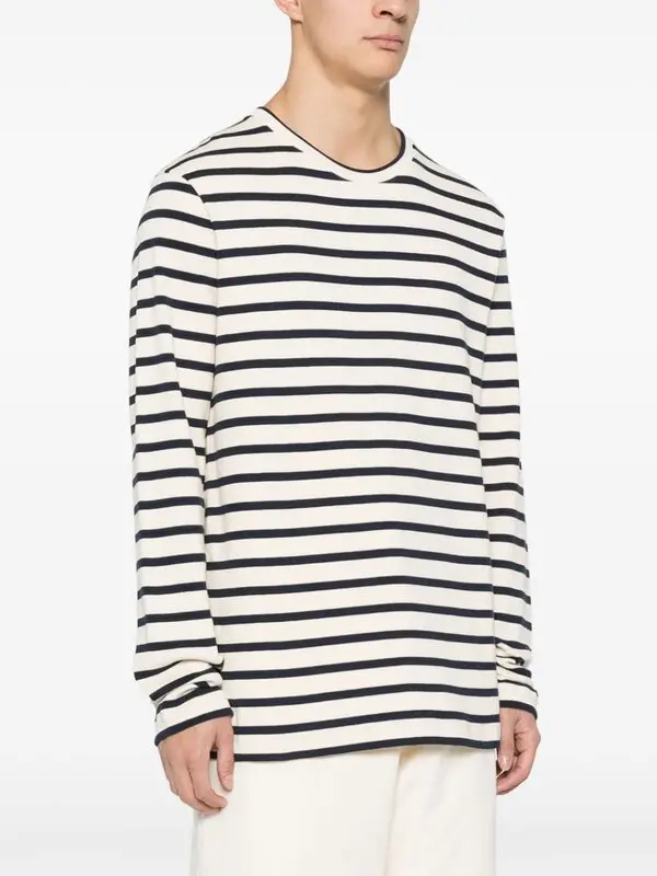 JIL SANDER Long-sleeve Striped Sweatshirt