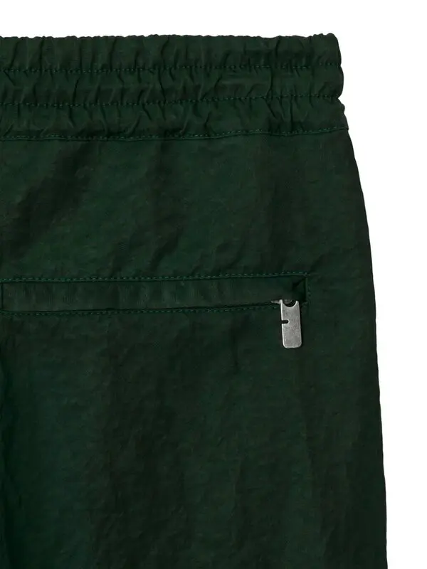 Burberry Drawstring Tailored Trousers - Green