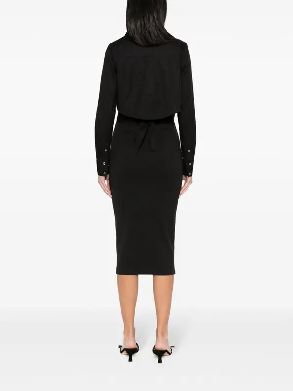 Veronica Beard Malone Layered Midi Dress