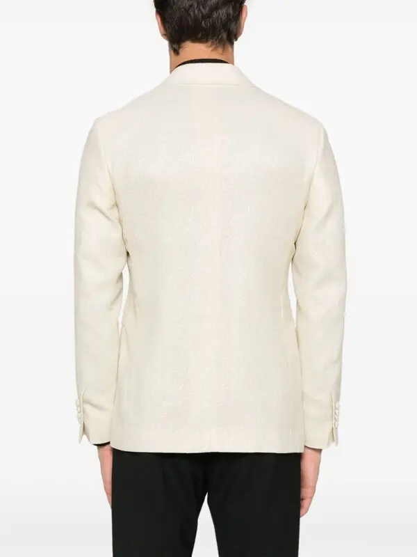 LARDINI Single-breasted Blazer - Neutrals
