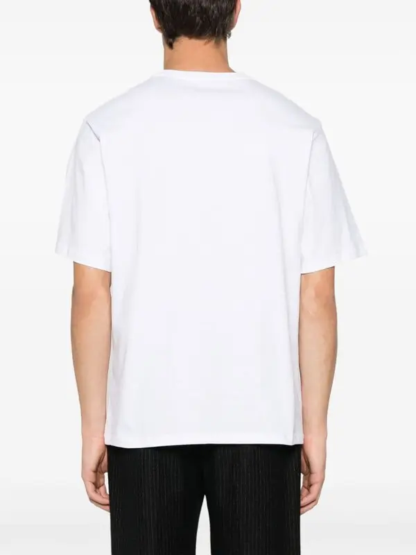 Martine Rose Reflective-logo Cotton T-shirt
