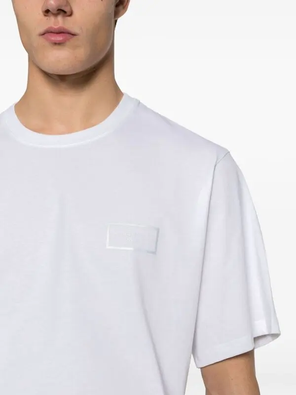 Martine Rose Reflective-logo Cotton T-shirt