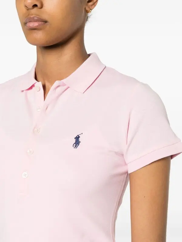 Polo Ralph Lauren Polo Pony Cotton Polo Shirt - Pink