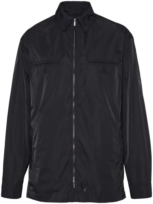 FERRAGAMO Gancini Plaque Hooded Jacket
