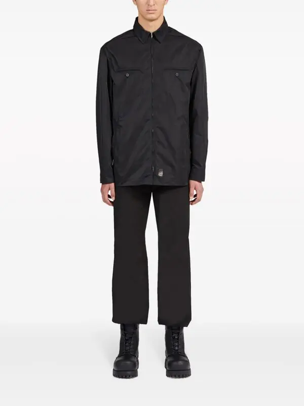 FERRAGAMO Gancini Plaque Hooded Jacket