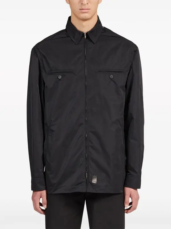 FERRAGAMO Gancini Plaque Hooded Jacket
