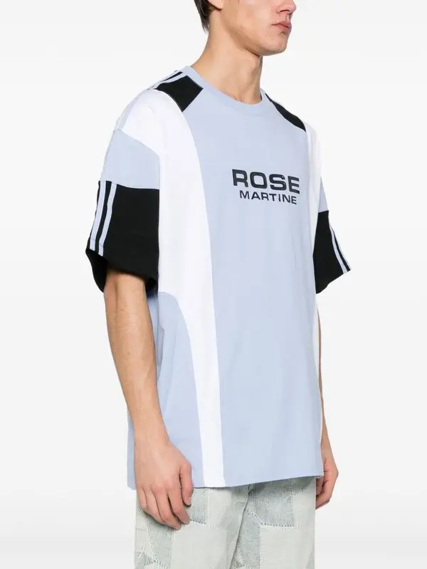 Martine Rose Logo-print Panelled T-shirt