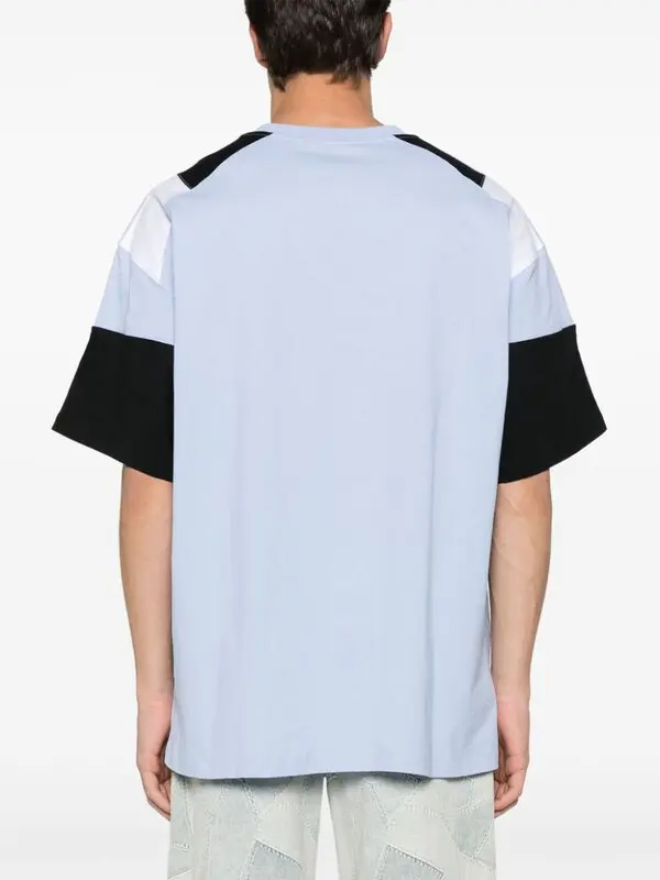 Martine Rose Logo-print Panelled T-shirt