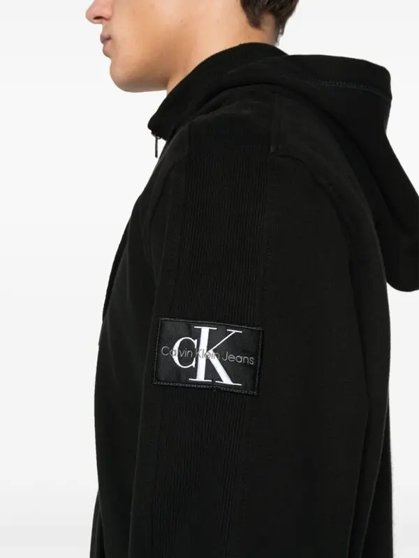Calvin Klein Cotton Zip-up Hoodie