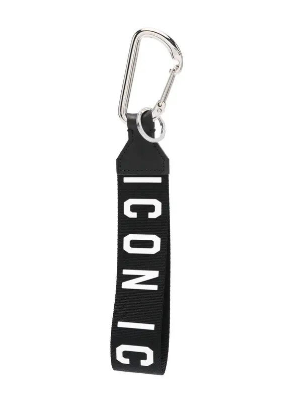 Dsquared2 Be Icon Keyring - Black